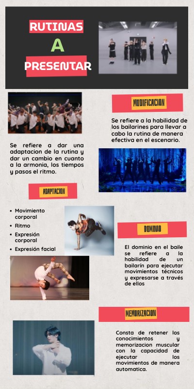 rutinas a presentar | Genially