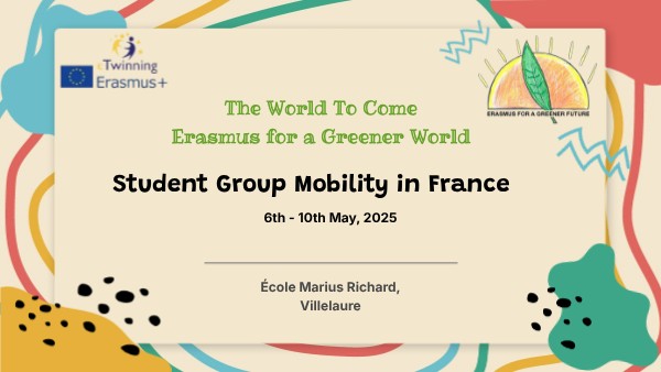 TWTC_Student Group Mobility-FRANCE | Genially