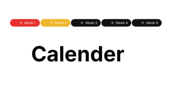 Calender | Genially