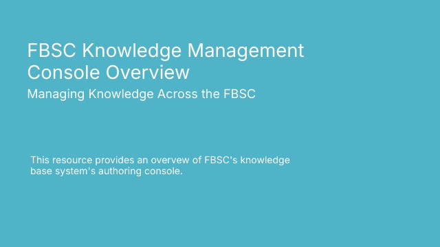 FBSC KM PREVIEW | Genially