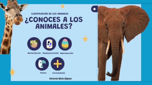 ¿Conoces a los animales? | Genially