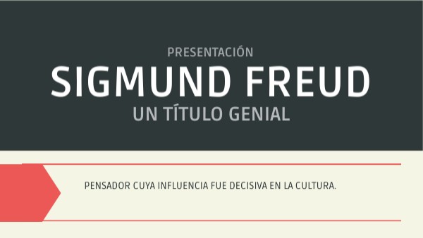 sigmund freud | Genially