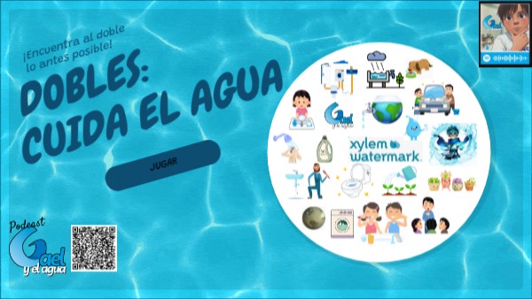 Juego "Dobles" Cuida el agua | Genially