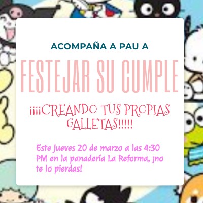 FESTEJAR SU CUMPLE | Genially