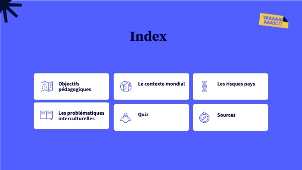 Veille et risques pays | Genially