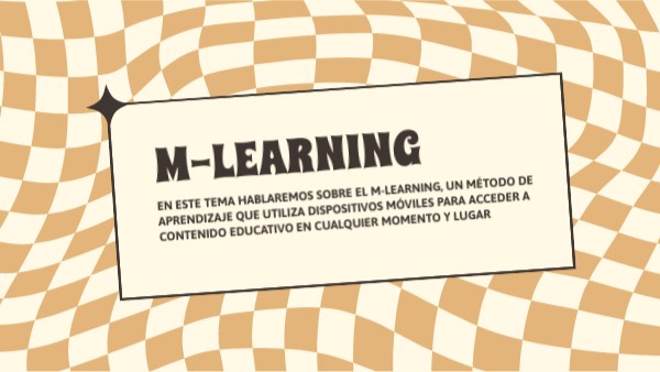 M-Learning | Genially