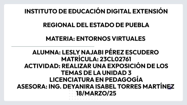 Instituto de educación digital extensión regional del estado de puebla ...