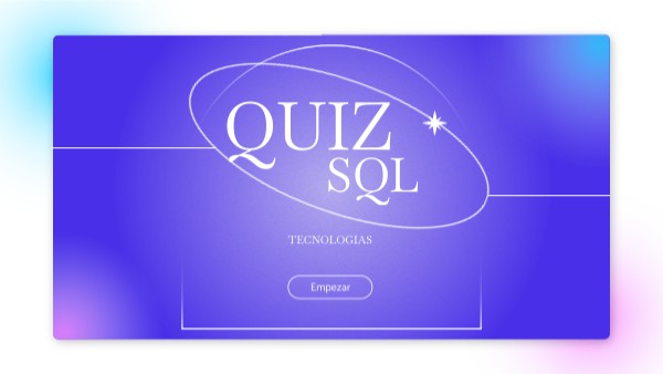 QUIZ SQL | Genially
