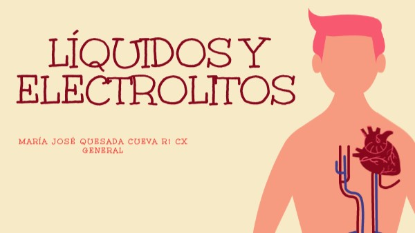 LÍQUIDOS Y ELECTROLITOS | Genially
