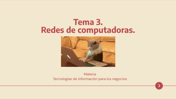 Tema 3. Redes de computadoras | Genially