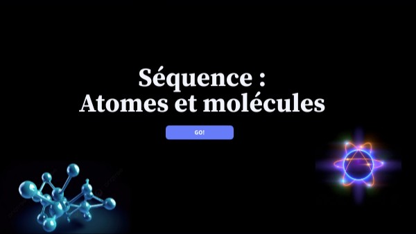 Russo - Séquence Atomes et molécules 4ème | Genially