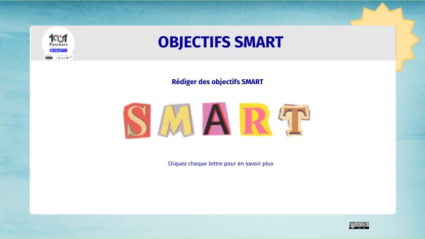 M2 - Objectifs SMART | Genially