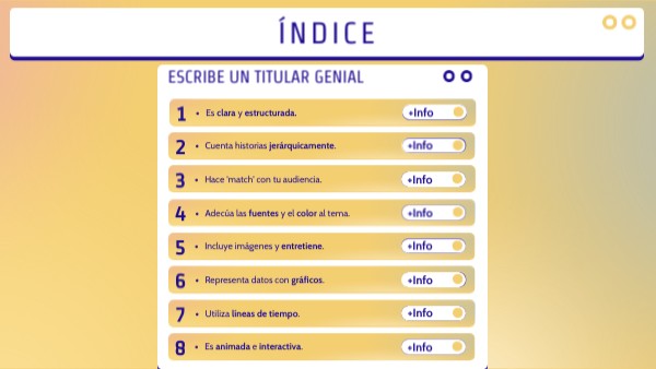 índice | Genially