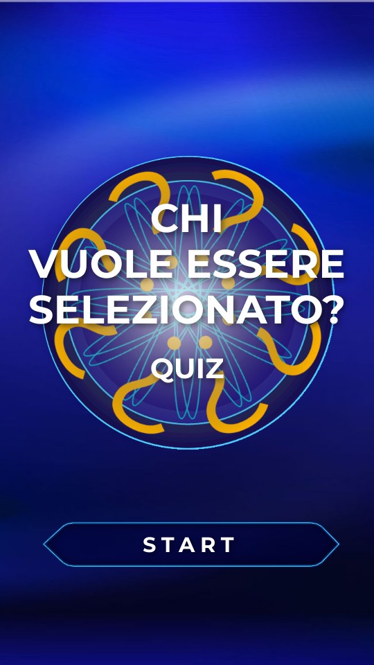 CHI VUOLE ESSERE SELEZIONATO? | Genially