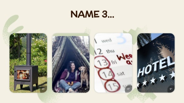 Name 3... (TRAVEL VOCAB) | Genially