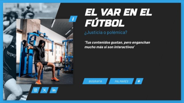 El VAR en el fútbol | Genially