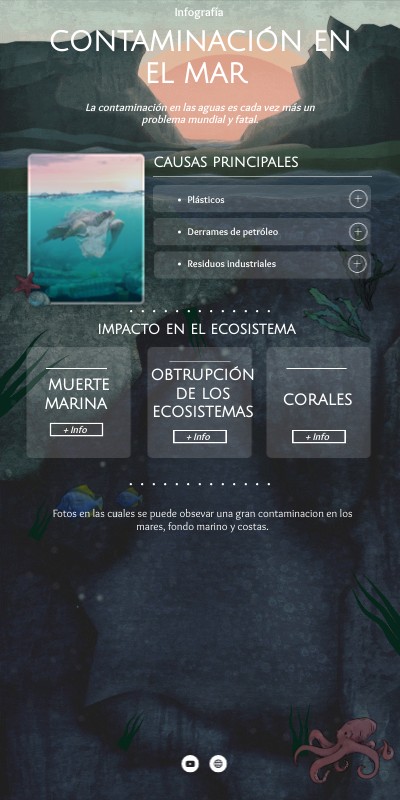 Contaminación en el mar | Genially