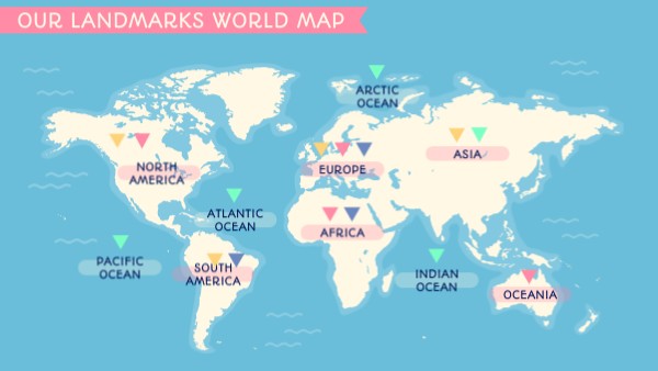 OUR LANDMARKS WORLD MAP | Genially