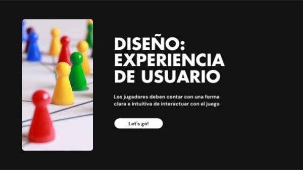 DISEÑO: EXPERIENCIA DE USUARIO | Genially
