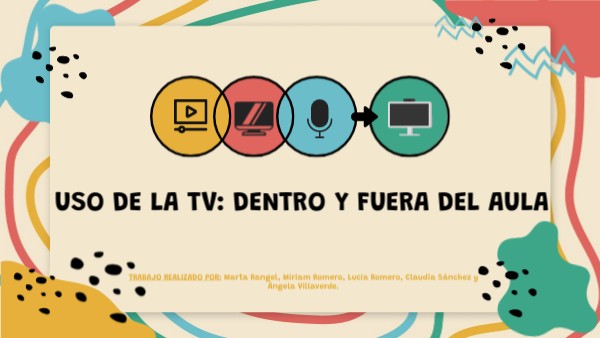 El uso de la televisión. | Genially