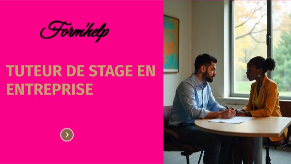 Module 3 Formation tuteur de stage | Genially