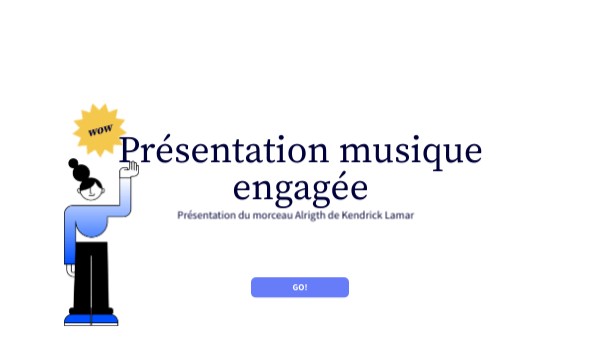 Présentation musique engagée | Genially