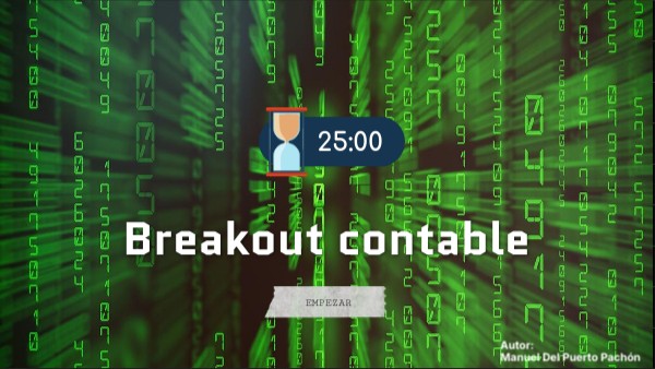 Breakout contable | Genially