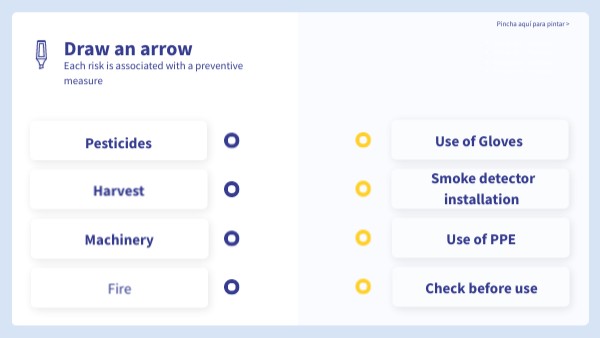 Draw an arrow | Genially