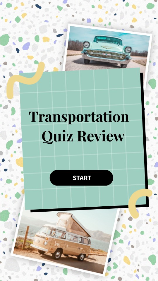 Transportation Quiz Review | Genially