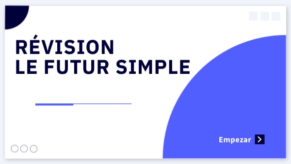 RÉVISION LE FUTUR SIMPLE | Genially