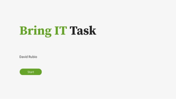 Bring IT Task | Genially