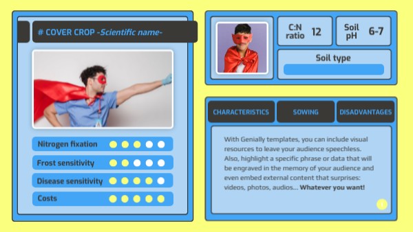 # COVER CROP -Scientific name- | Genially