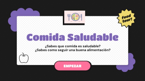 Comida Saludable | Genially