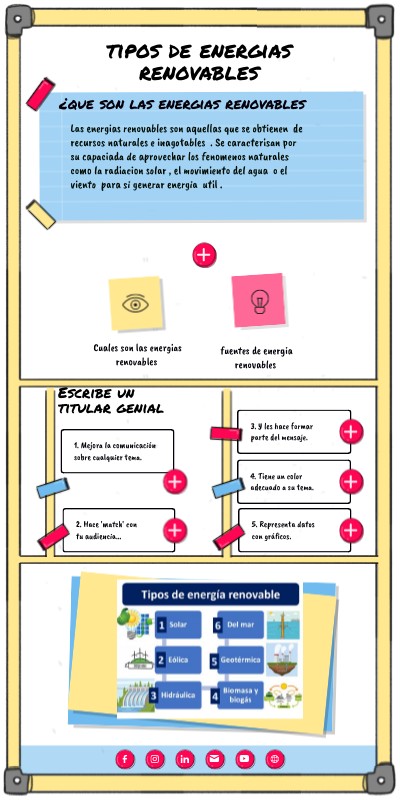 tipos de energias renovables | Genially