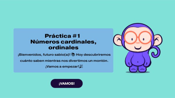 Números cardinales, ordinales | Genially