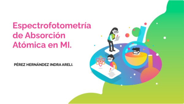 Espectrofotometría de Absorción Atómica en MI. | Genially