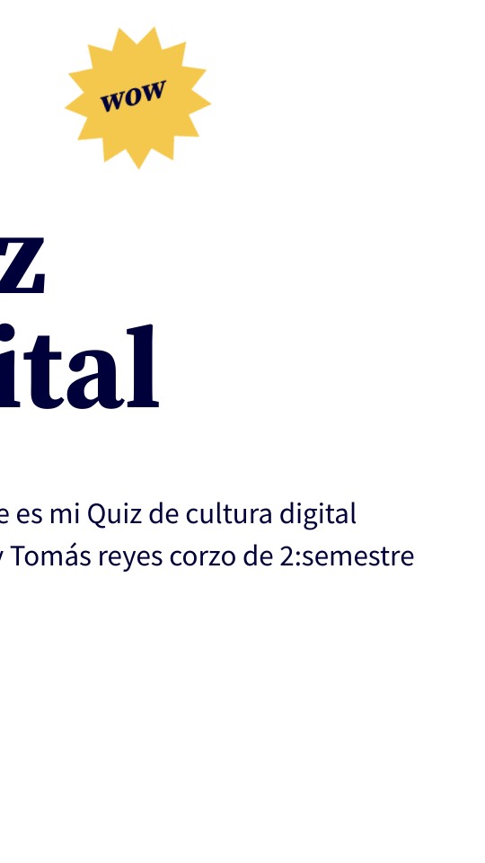 Quiz Digital | Genially