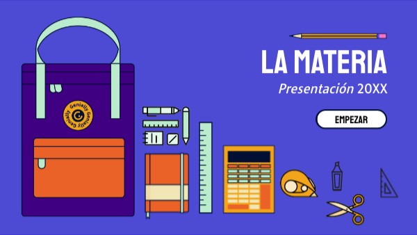 la materia | Genially