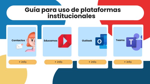 Guía para uso de plataformas institucionales | Genially