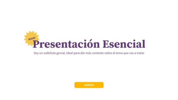 Presentación Esencial | Genially