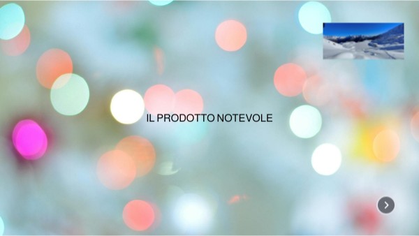 Il Prodotto Notevole | Genially
