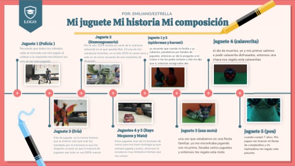 Mi juguete Mi historia Mi composición xd | Genially