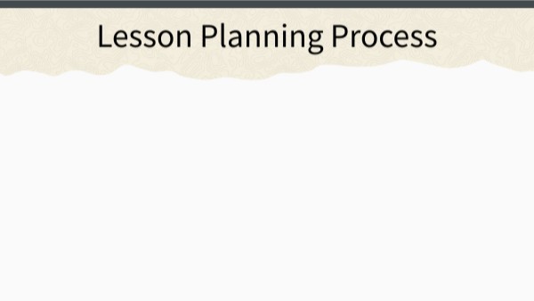 Lesson Planning Process | Genially