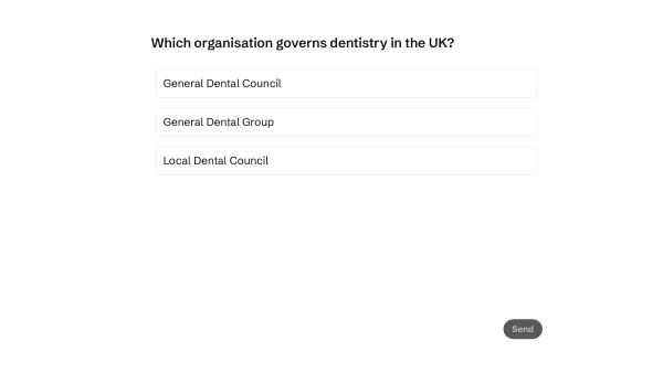 Dental Nursing 1- Role of Dental Nurse/GDC standards | Genially