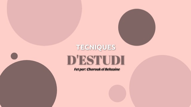 D'ESTUDI | Genially