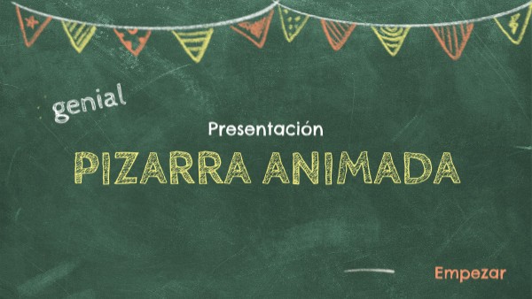 Presentación Pizarra Animada | Genially