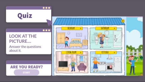 HOUSE 2º. MEMORY GAME. QUIZ | Genially