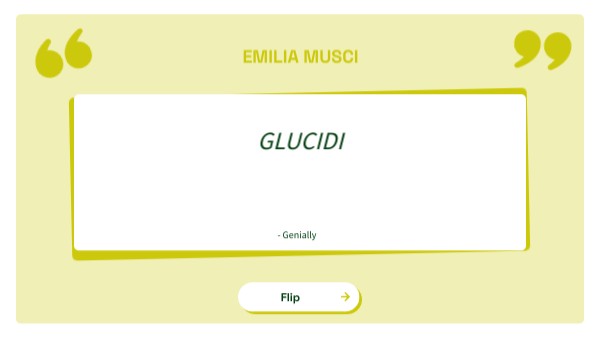 glucidi | Genially