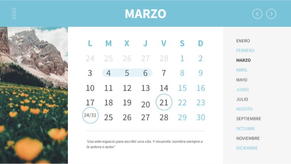 marzo | Genially