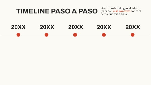 Flipcard Timeline | Genially